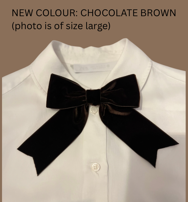 Large Luxury Velvet Bow Button Cover - many colours – GoodnightIrene